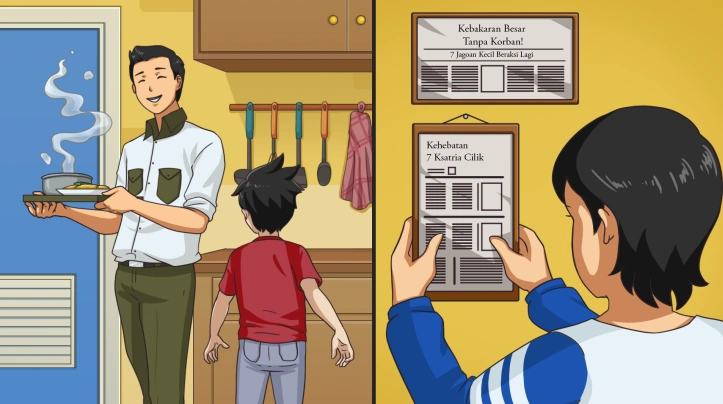 Masakan Ayah Enak! (Dad's Delicious Food) | Dafa Lulu Wiki | Fandom