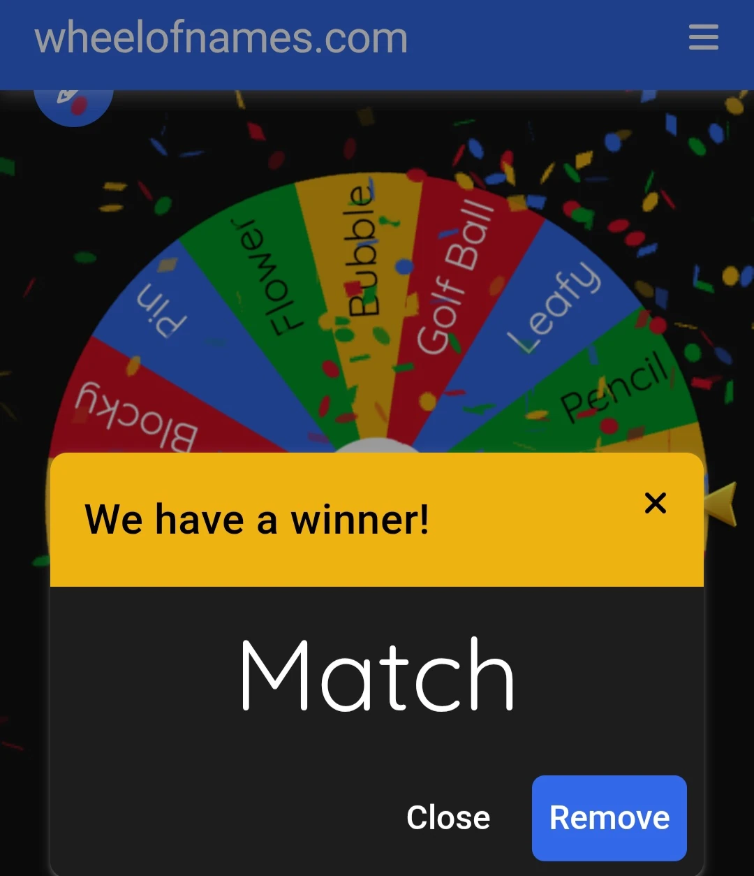BFDI Spin a Wheel edition: Match has been eliminated | Fandom