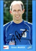 Reiner Maurer | Deutsches Fußball Archiv | Fandom