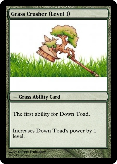 Grass Crusher | DaGeDar TV Series-- Wiki | Fandom