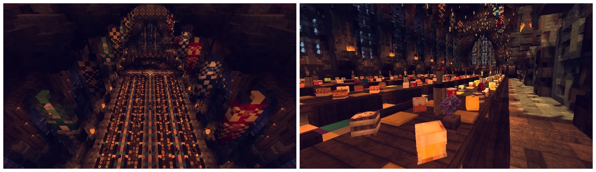 The Great Hall Dining | Potterverse MC Wiki | Fandom