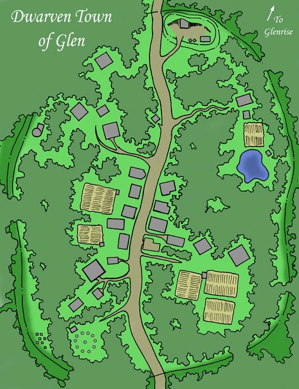 The village of Glen | DalelandsBeyond Wiki | Fandom