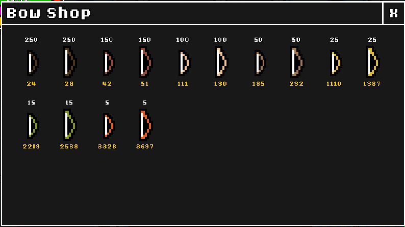 Bow Shop | Damascus Wiki | Fandom