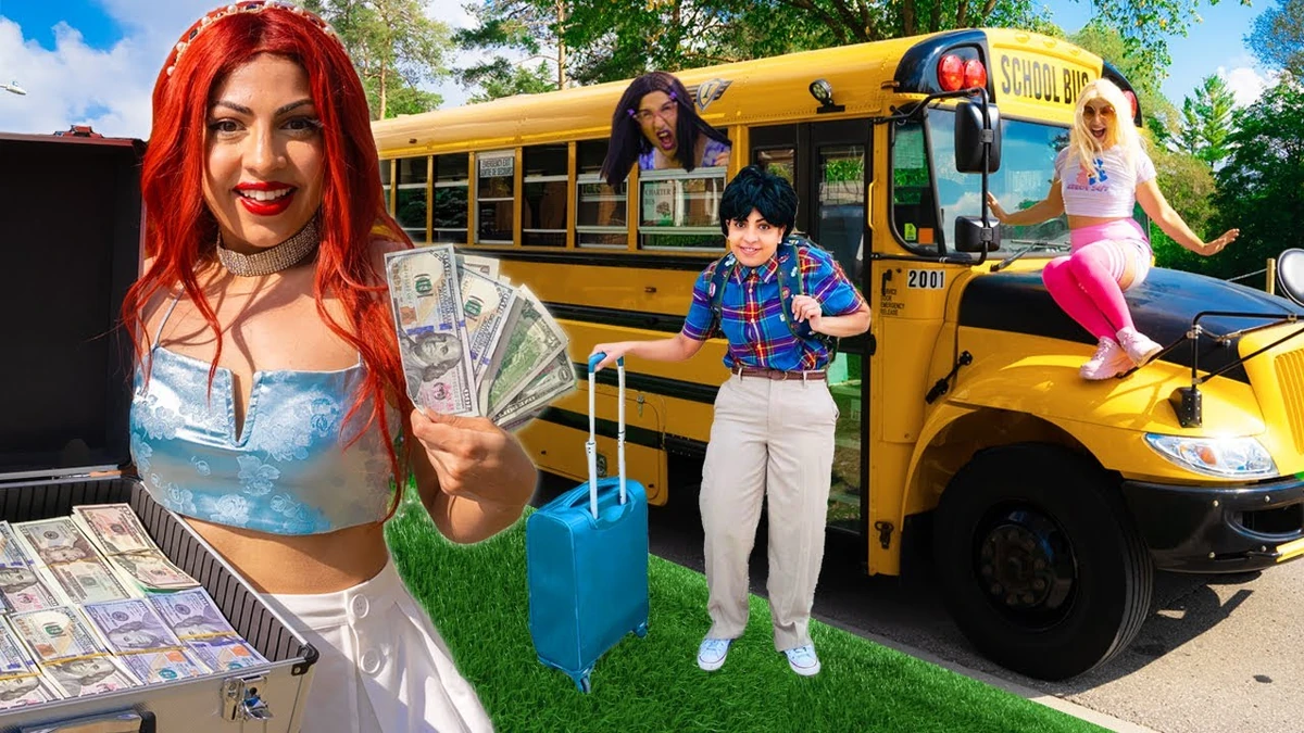 School Bus Challenge | Dan & Riya Wiki | Fandom
