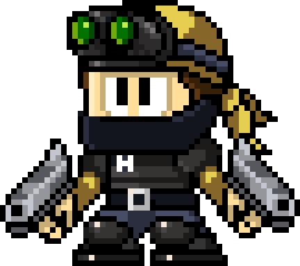 Dual Pistols Guard | Dan The Man Wikia | Fandom