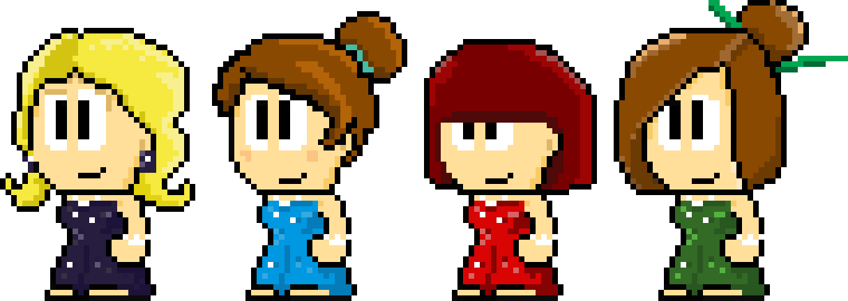 Party Girls | Dan The Man Wikia | Fandom