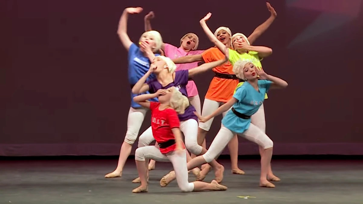 dance moms coloring pages