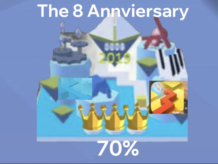 The 8 Anniversary | Dancing Line FanMade Levels Wiki | Fandom