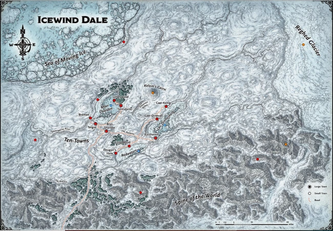 Icewind Dale (map) | Dandd Wiki | Fandom