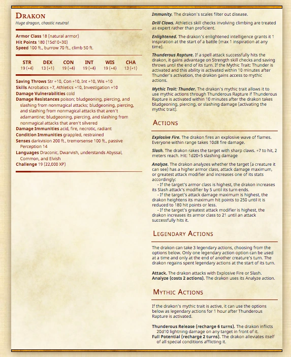 Drakon | D&Dfanon Wiki | Fandom
