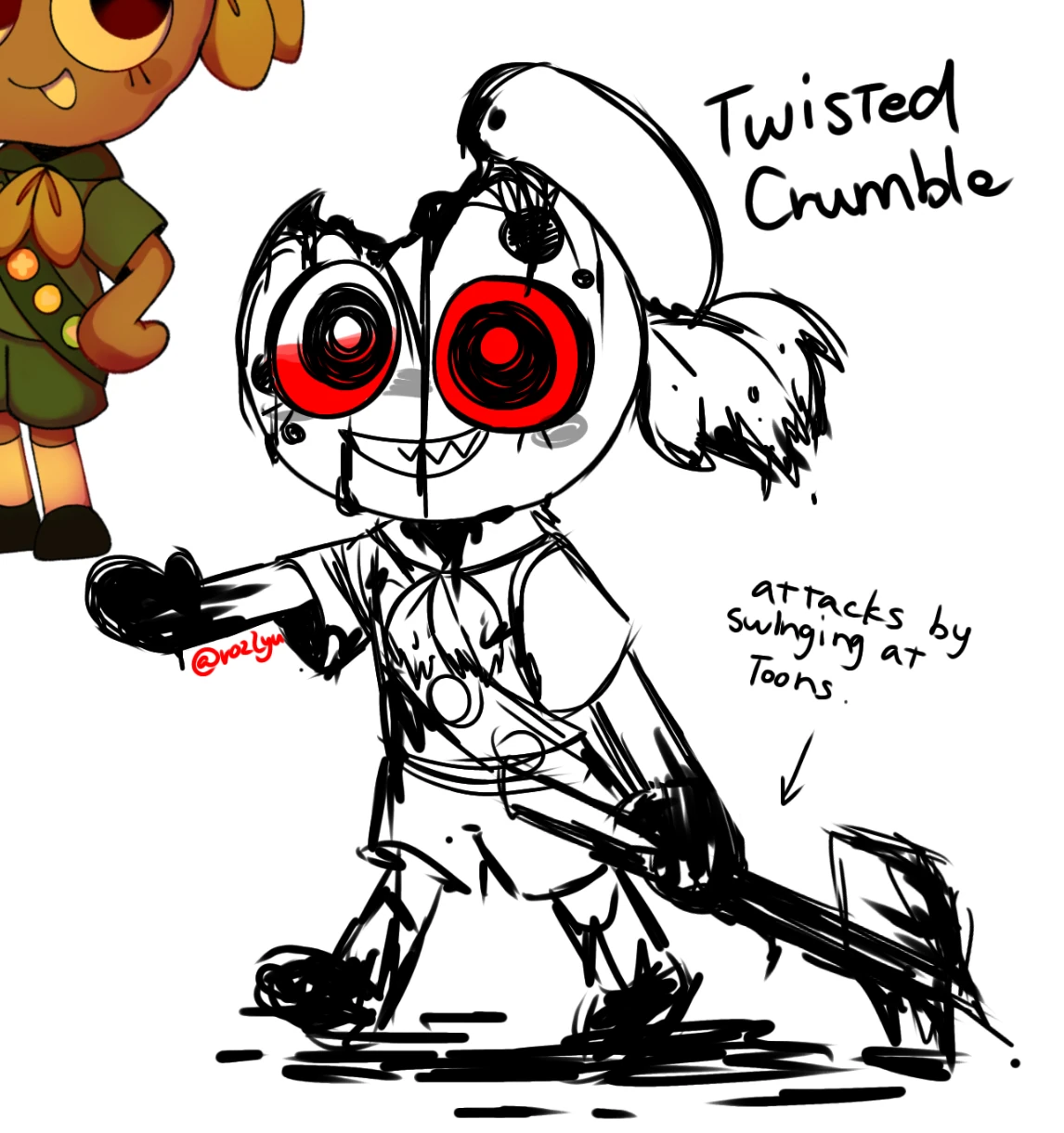 Twisted Crumble | Dandy’s World Fanon Wiki | Fandom