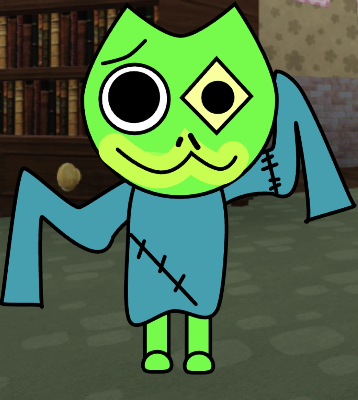 Absty the lizard | Dandy’s World Fanon Wiki | Fandom