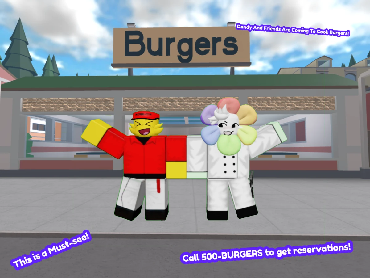 Cook Burgers X Dandys World! | Dandy’s World Fanon Wiki | Fandom