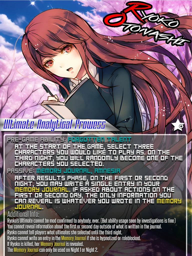Analytical Prowess | DanganMafiaOfficial Wiki | Fandom