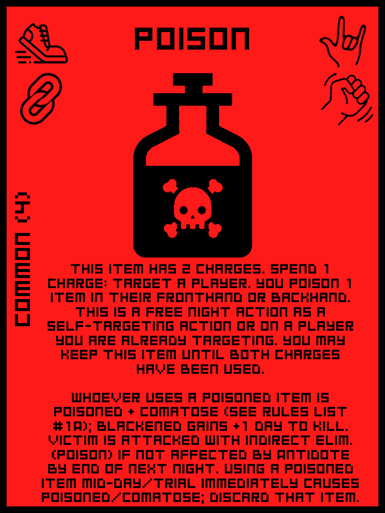 Poison | DanganMafiaOfficial Wiki | Fandom