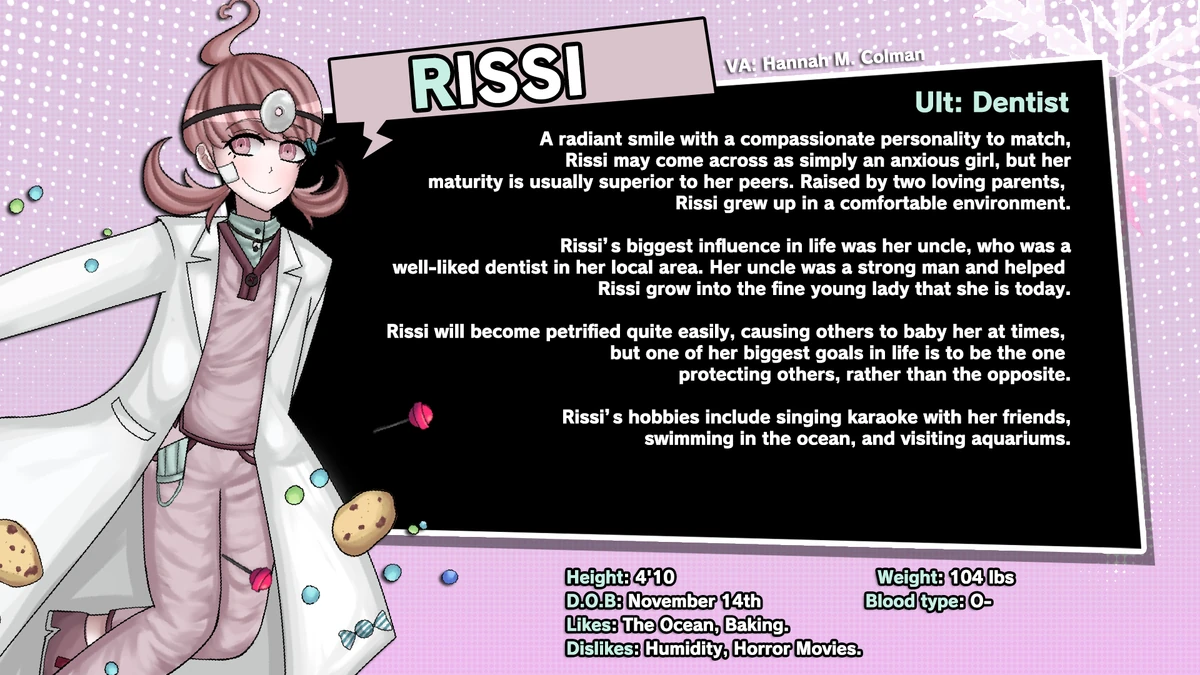 Rissi | Danganronpa Fanganprojects Wiki | Fandom