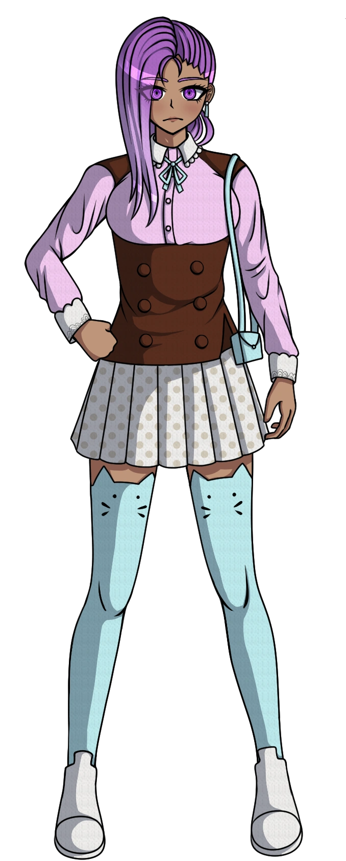 Haruhi Suki/Sprite Gallery | Danganronpa Fanganprojects Wiki | Fandom