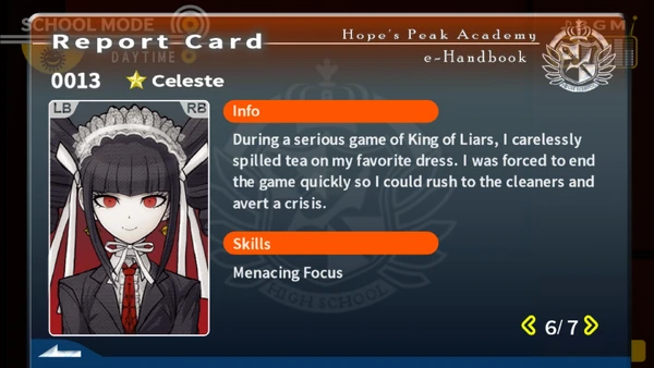 celestia ludenberg reference sheet