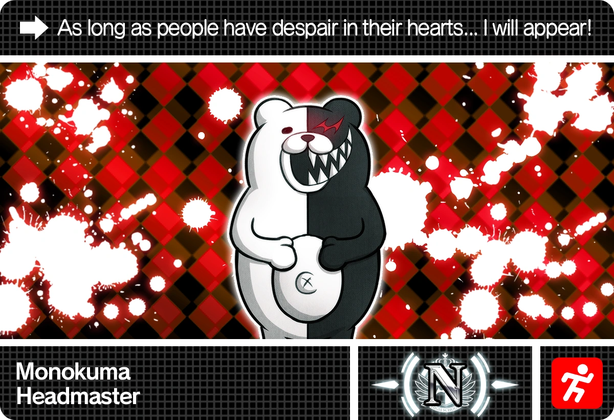 Ultimate Talent Development Plan/Monokuma | Danganronpa Wiki | Fandom