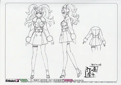 Junko Dangan Ronpa Concept Art