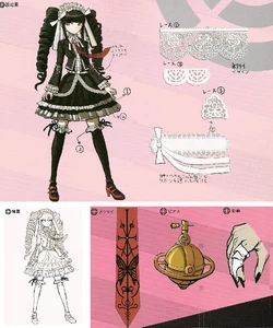 celestia ludenberg reference sheet