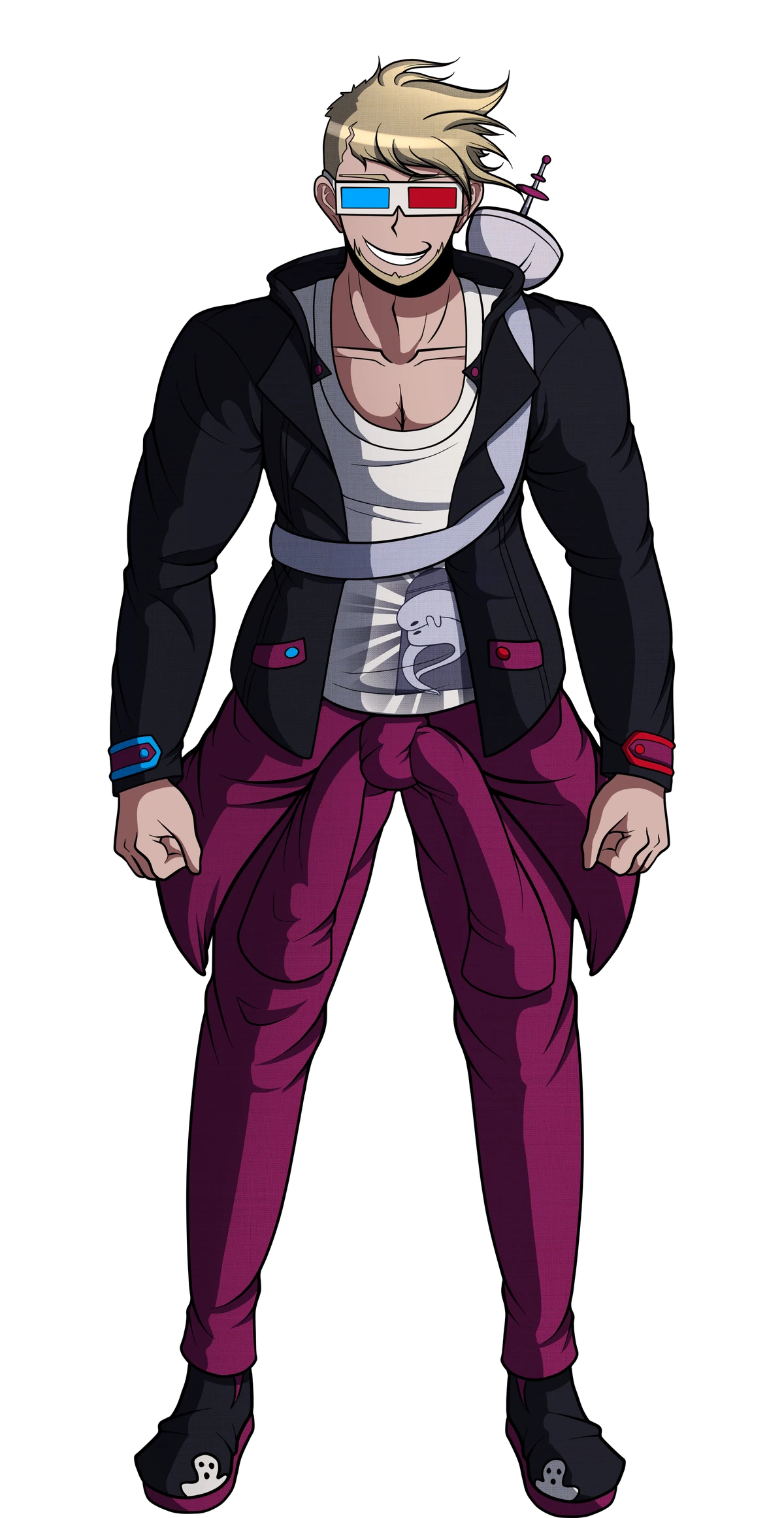 Booker Huxtable/Sprite Gallery | Danganronpa:Dead End Wiki | Fandom