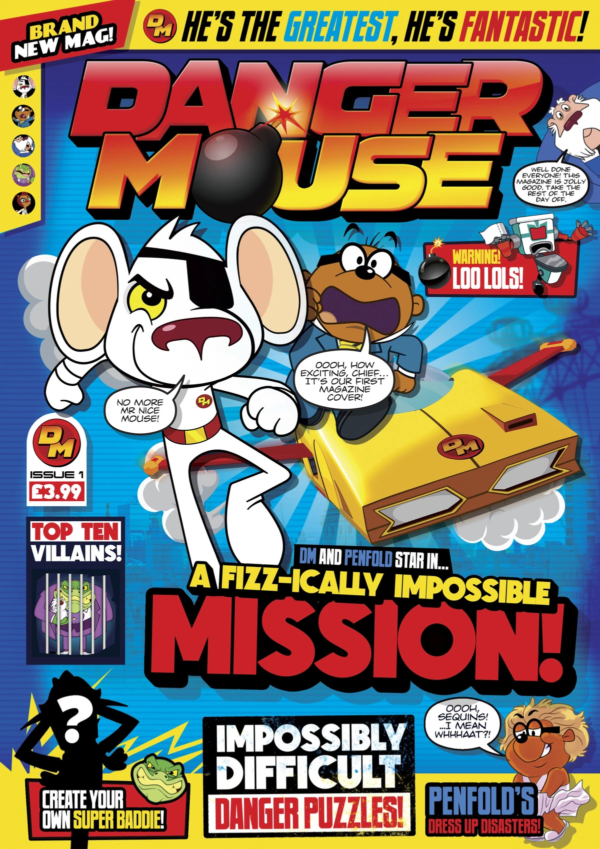 Danger Mouse Magazine | Danger Mouse Wiki | Fandom