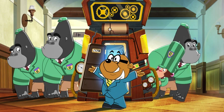 Isambard King Kong Brunel's Time Machine | Danger Mouse Wiki | Fandom