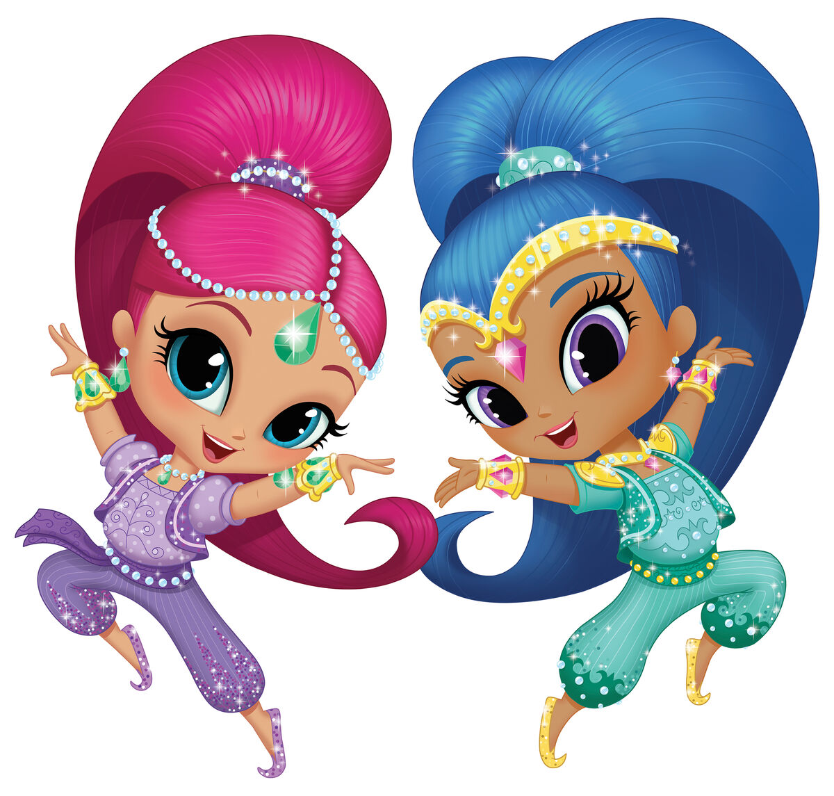 Shimmer and Shine | Dani and Dora the Explorer Wiki | Fandom