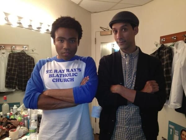Danny Pudi And Donald Glover