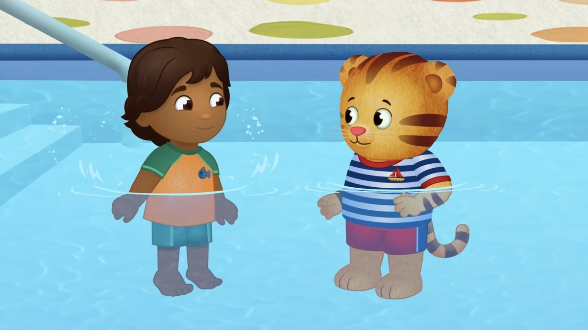 Daniel Pretends at the Pool | Daniel Tiger's Neighborhood Wiki | Fandom