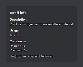 Craft | Dank Memer Wiki | Fandom
