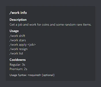 Work | Dank Memer Wiki | Fandom