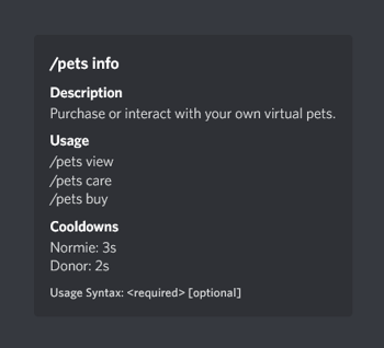 Pets | Dank Memer Wiki | Fandom