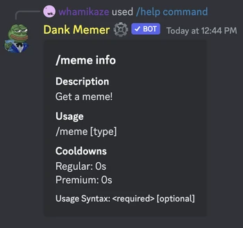 Meme | Dank Memer Wiki | Fandom
