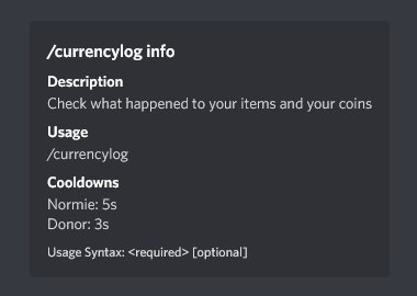 Currencylog | Dank Memer Wiki | Fandom