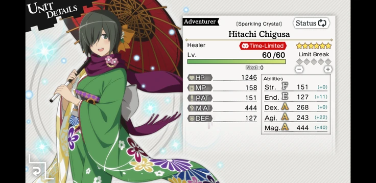 Hitachi Chigusa | DanMachi: Memoria Freese Wiki | Fandom