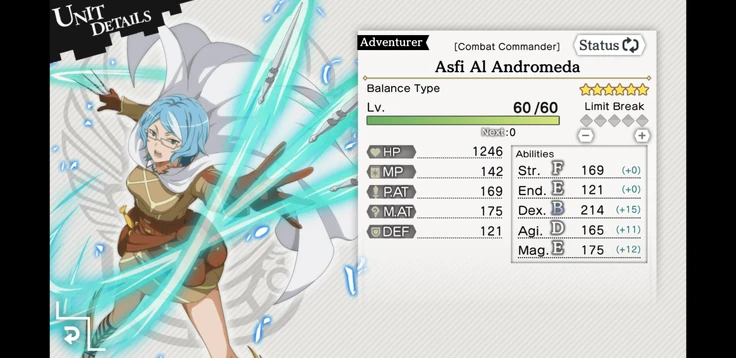 Asfi Al Andromeda | DanMachi: Memoria Freese Wiki | Fandom