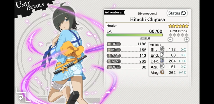 Hitachi Chigusa | DanMachi: Memoria Freese Wiki | Fandom