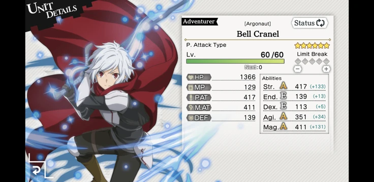 Bell Cranel | DanMachi: Memoria Freese Wiki | Fandom