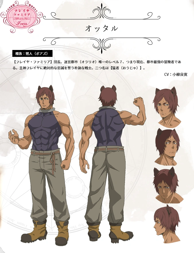 Ottar/Galería de Imágenes | Wiki DanMachi | Fandom