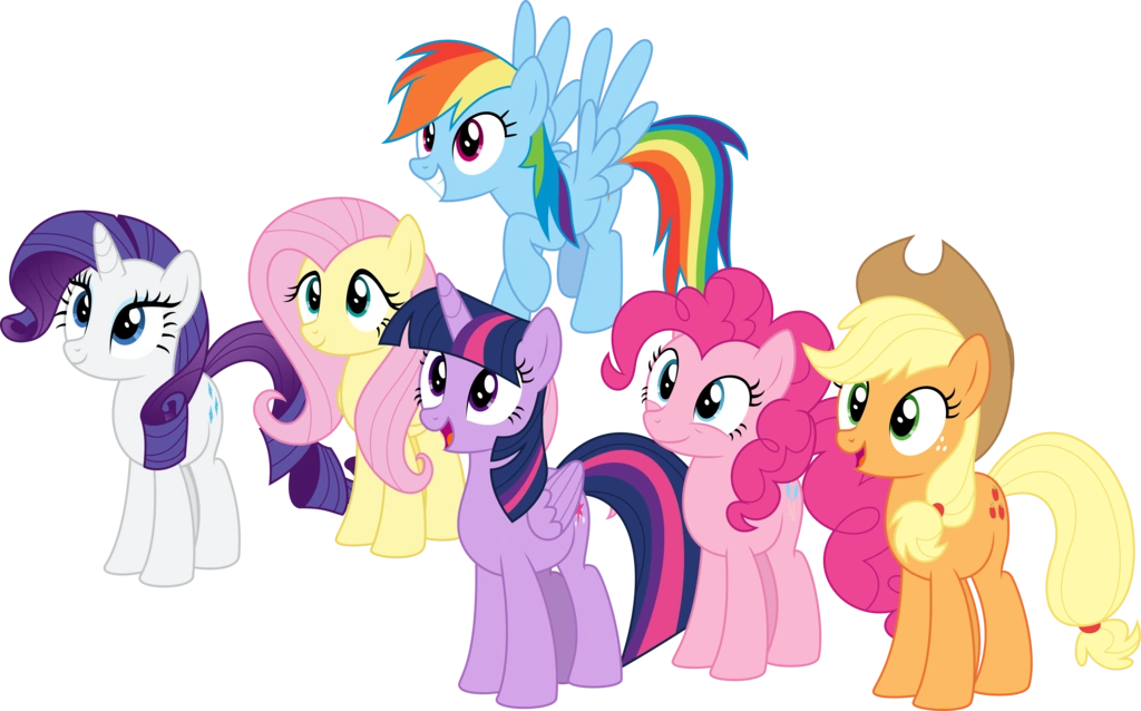 The Mane 6 | Danny,Oopsy and Melody's Adventures Wiki | Fandom