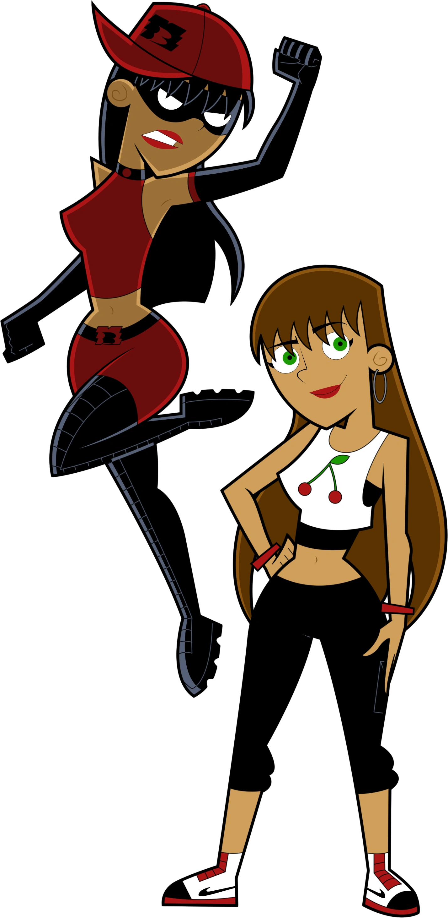 Danny Phantom And Carrie Angel