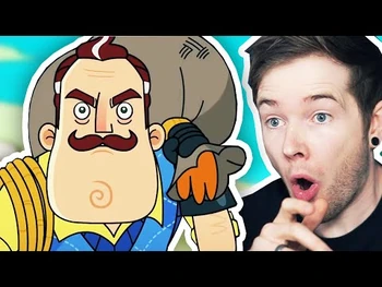 The HELLO NEIGHBOR CARTOON! | DanTDM Wiki | Fandom