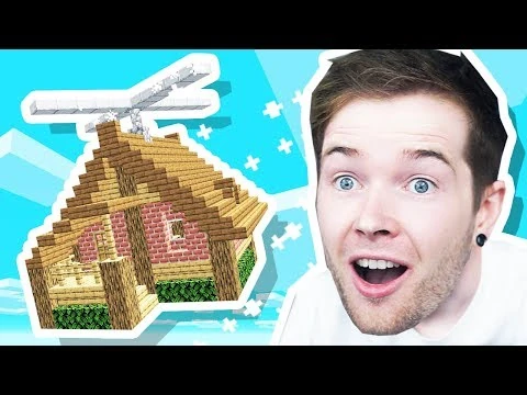 My Minecraft House CAN FLY! | DanTDM Wiki | Fandom