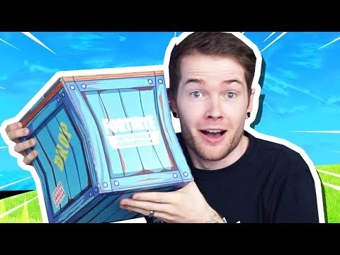 I Got a FORTNITE Supply Drop in REAL LIFE! | DanTDM Wiki | Fandom