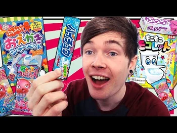 TRYING JAPANESE CANDY!! | DanTDM Wiki | Fandom