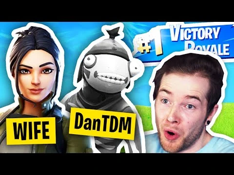 Teaching My Wife To Play Fortnite! (Victory Royale) | DanTDM Wiki | Fandom