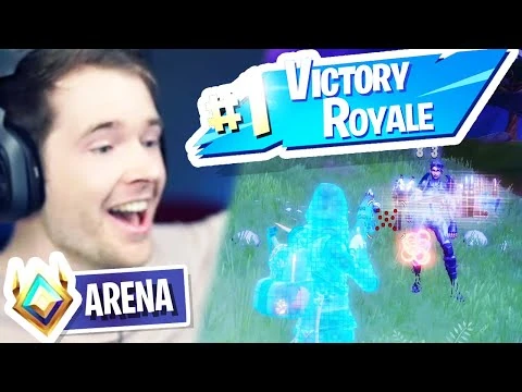 My First Fortnite ARENA WIN! | DanTDM Wiki | Fandom