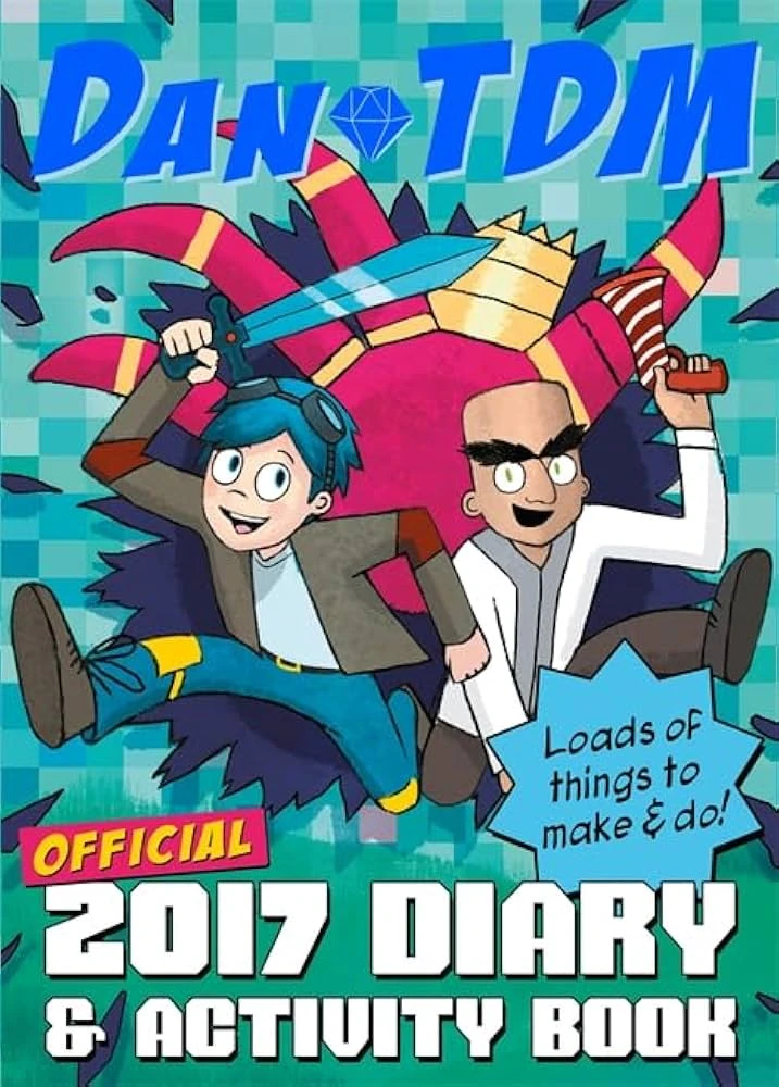 Official DanTDM 2017 Diary and Activity Book: Loads of things to make and do | DanTDM Wiki | Fandom